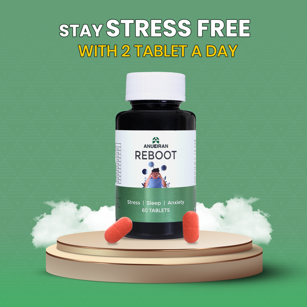 Reboot Anukiran – Ayurvedic Tablets for Stress, Anxiety & Mental Clarity